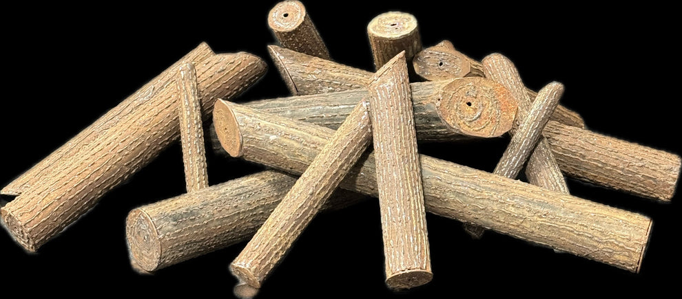 FireFlyFlame Steel Log Sets for Gas Fire Pits | Premium Fire Media