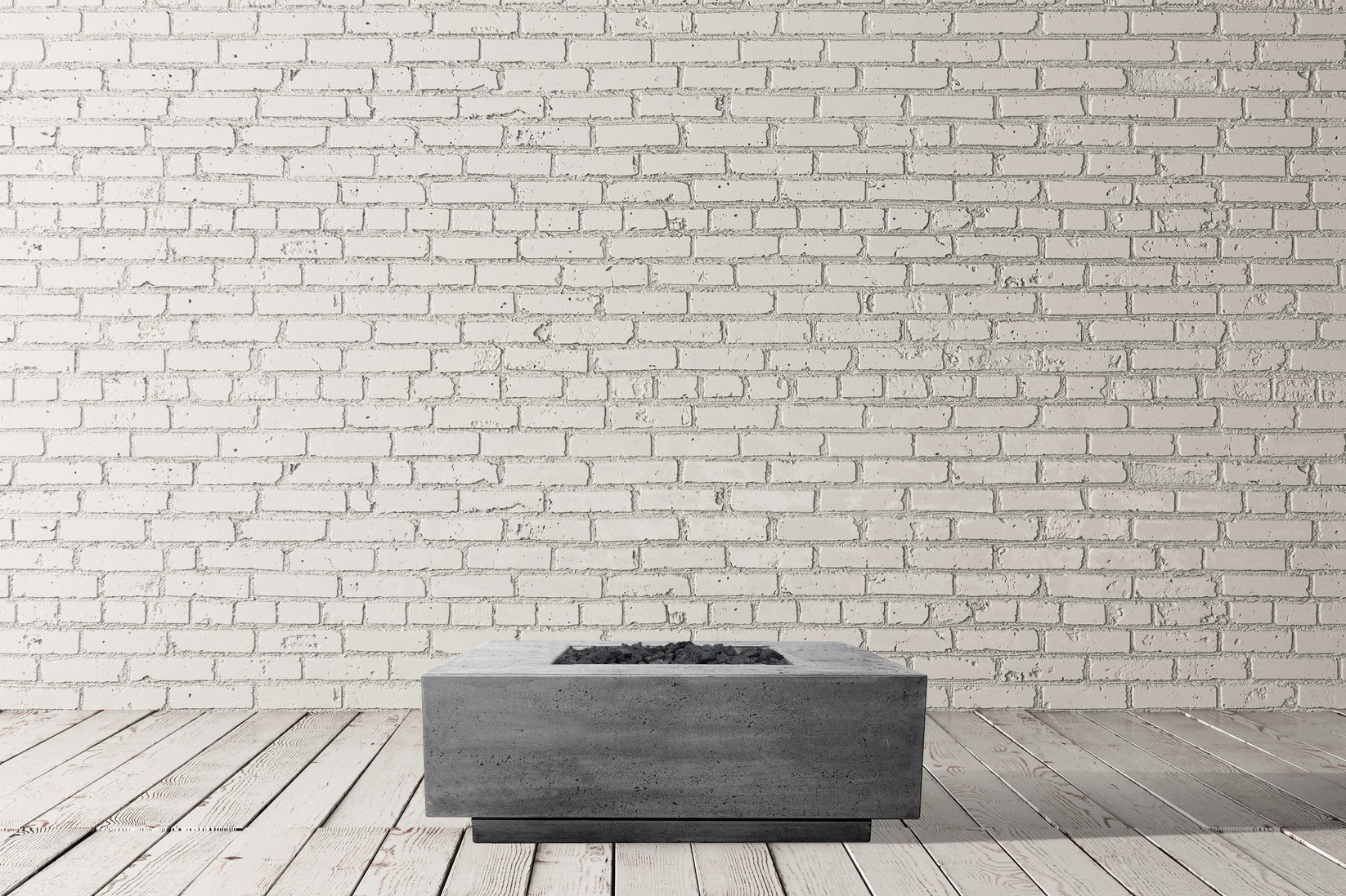Prism Hardscapes Tavola 3 Fire Table | Linear GFRC Outdoor Fire Feature ...